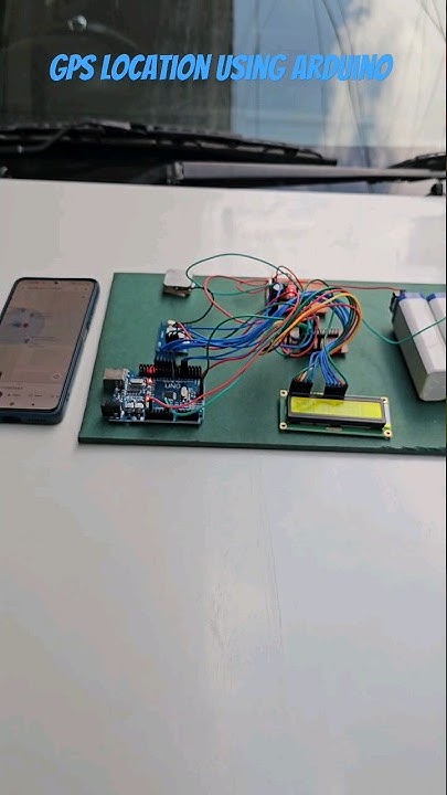📍GPS Location Tracker using Arduino and LCD 16x2 #arduinoproject # #gpslocation #gps #shorts ...