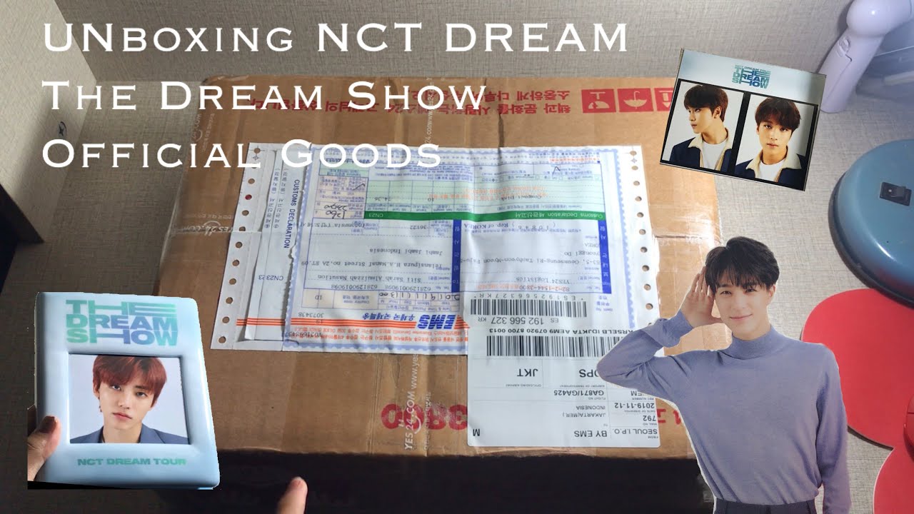 Unboxing NCT DREAM The Dream Show Official Goods | MASIH ADA 2 BOX LAGI ...