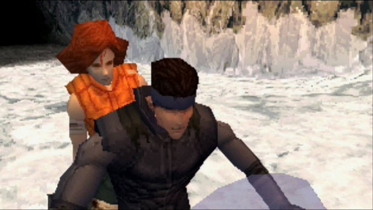 Metal Gear Solid (PSX) "Meryl" Ending HD 720p - YouTube
