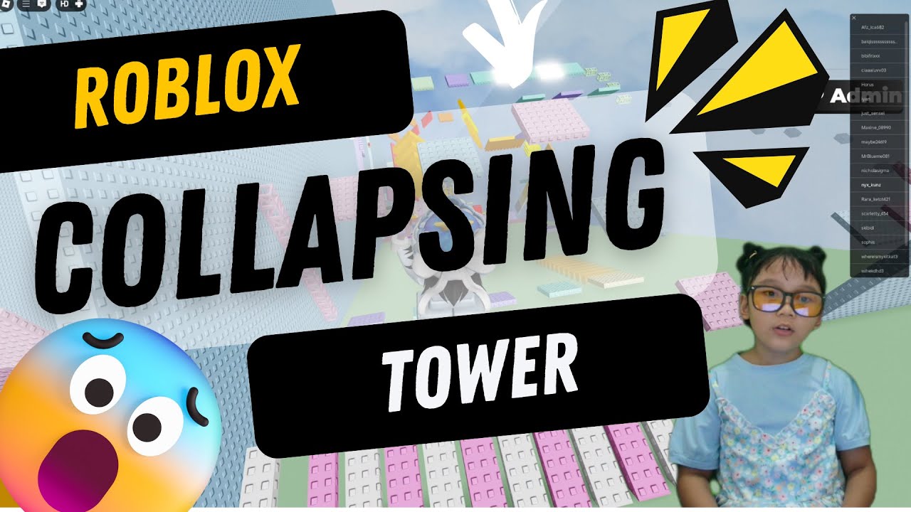 Cobain Roblox Collapsing Tower, Takut Jatoooh!!! 🗿🗿🗿 - YouTube
