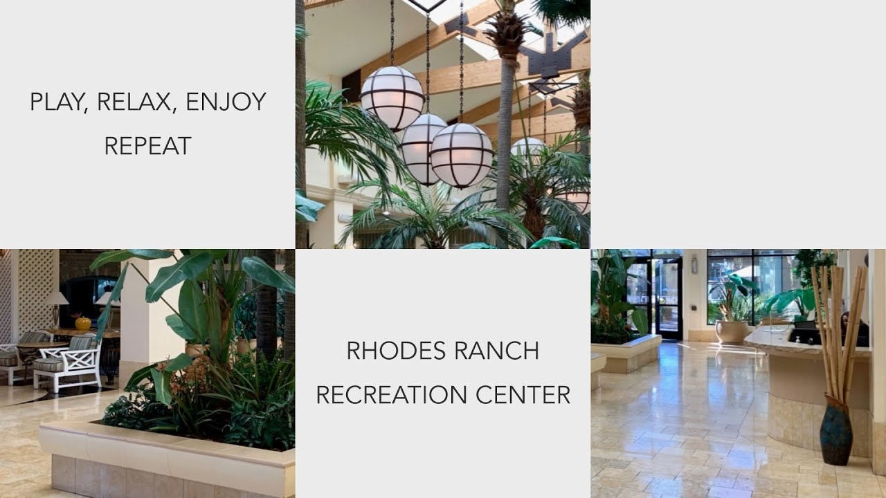 Rhodes Ranch Rec Center - YouTube
