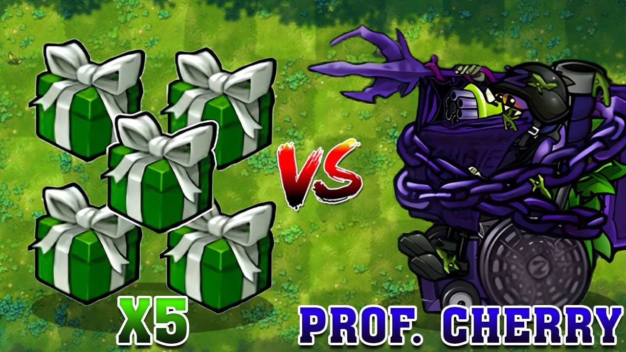 PVZ Fusion 2.6 Challenge! 5 Green Plants Box VS Ultimate Professor ...