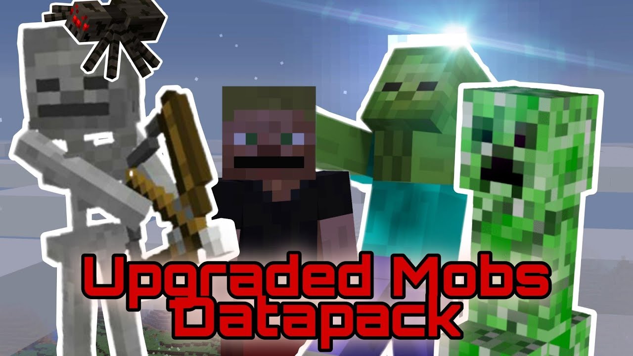 Minecraft Datapack - Upgraded Mobs - YouTube