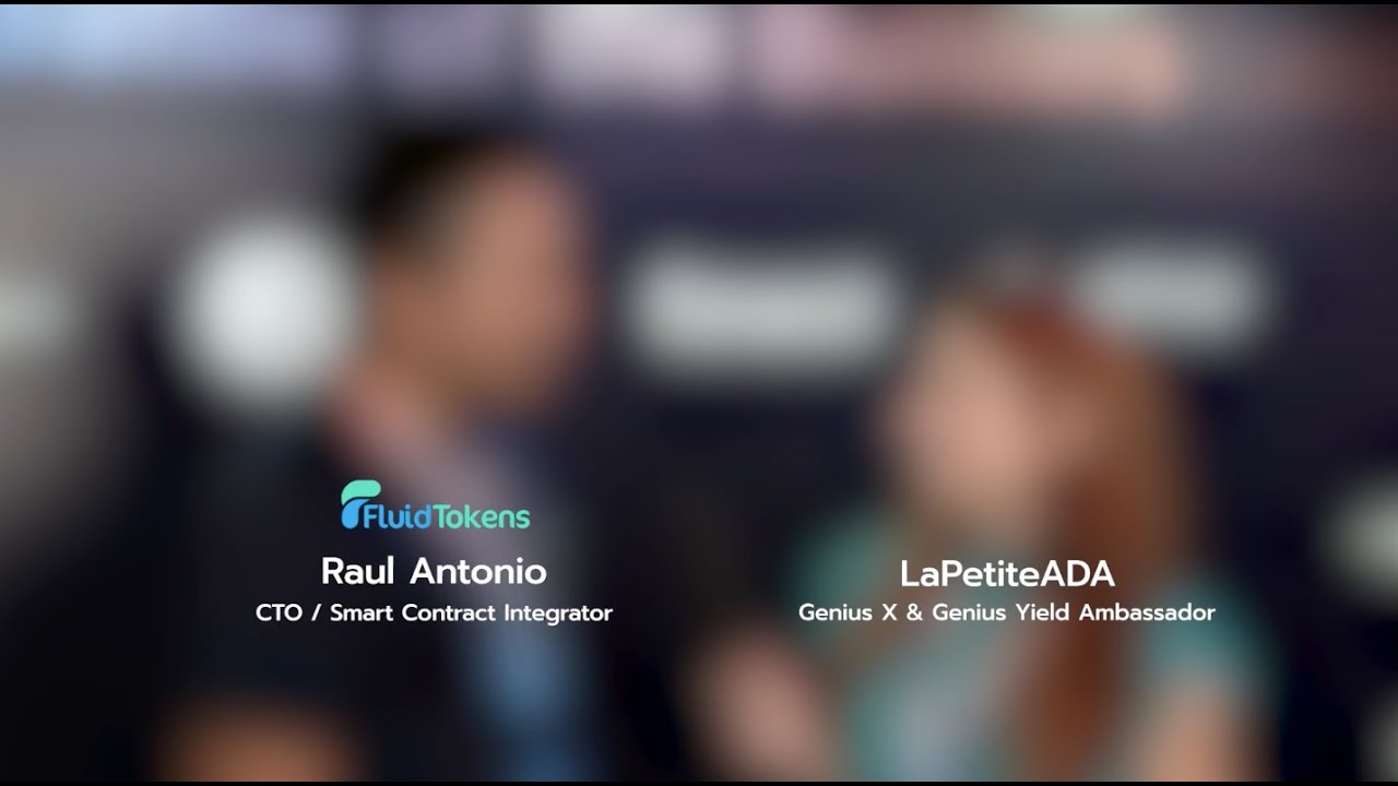 Interview with Fluid Tokens | Cardano Summit 2023 - YouTube