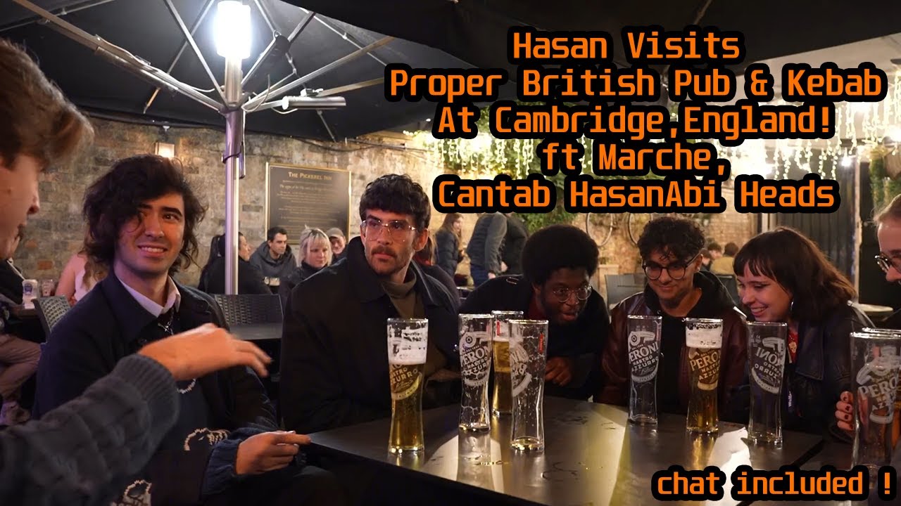 Hasan Visits A Proper British Pub In Cambridge After Union Speech ...