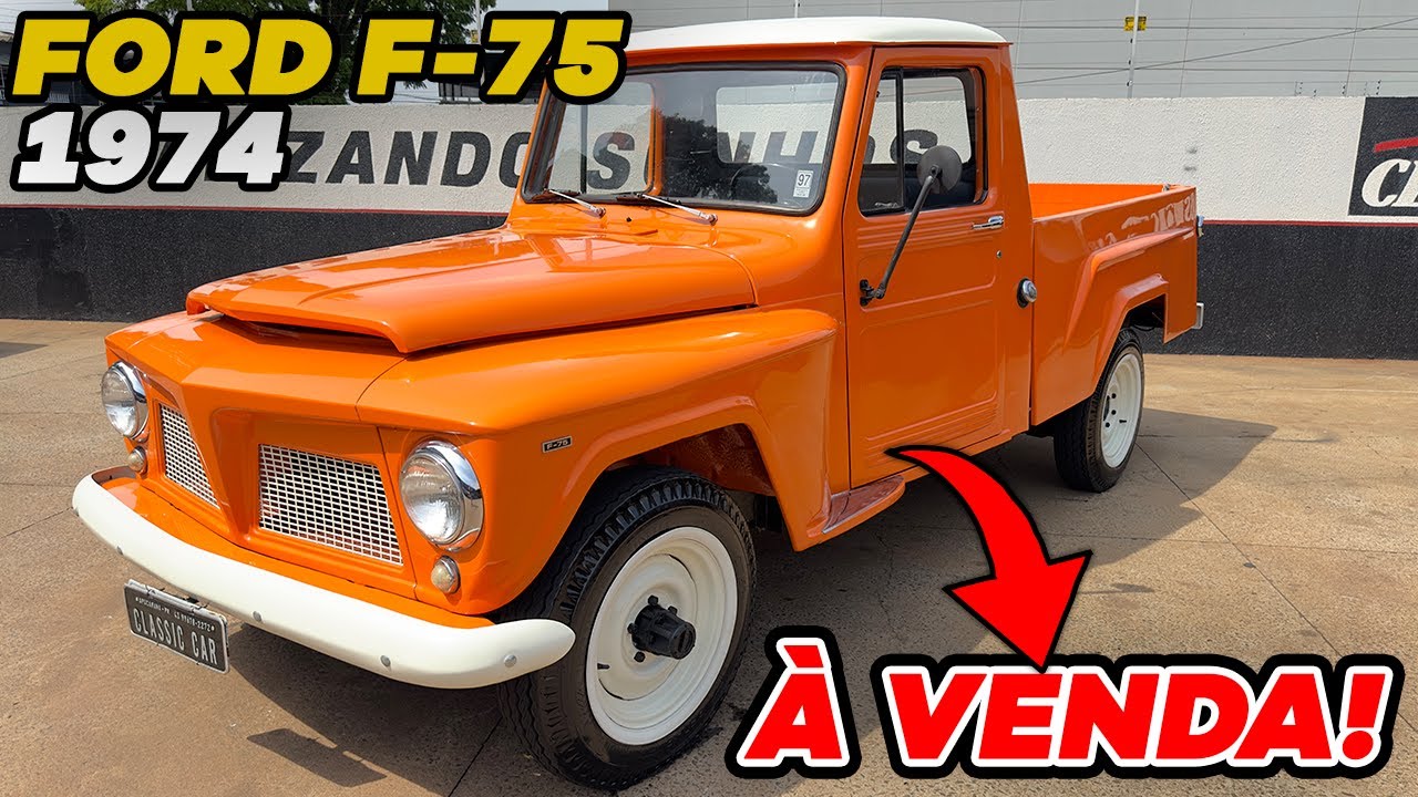 FORD F-75 1974 * À VENDA * - YouTube