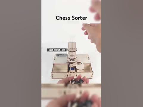 Chess Sorter|C4L Wooden Coding Robot #robotics #steam #stemeducation #arduino - YouTube