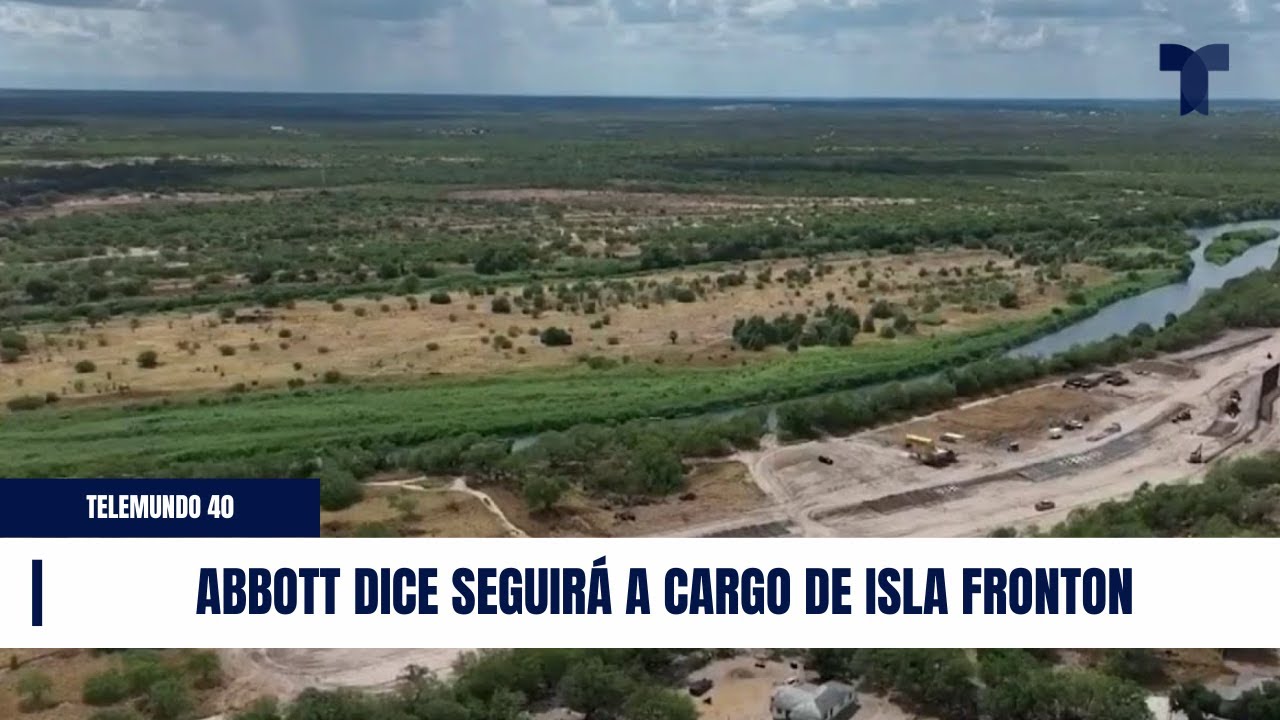 Abbott dice seguirá a cargo de Isla Fronton | TELEMUNDO 40 - YouTube