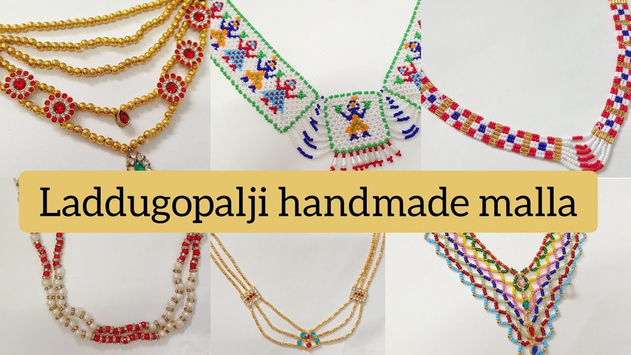 Krishna gadi mallas| laddugopalji pearl malla| Balmukund Creations ...