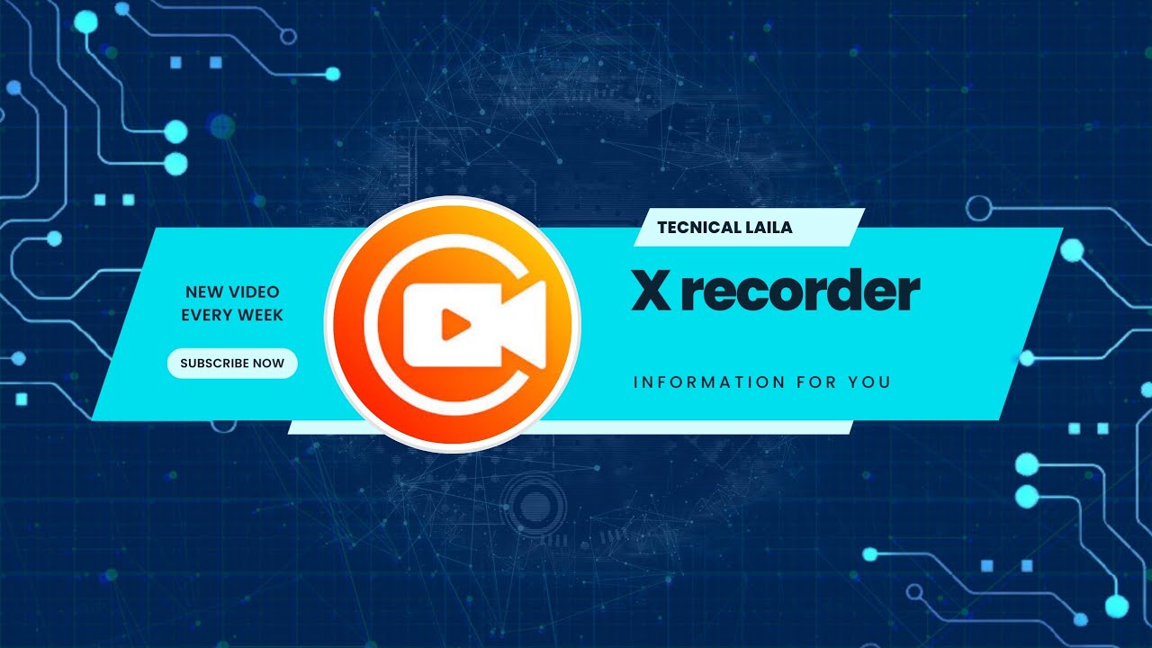 X recorder tutorial - YouTube