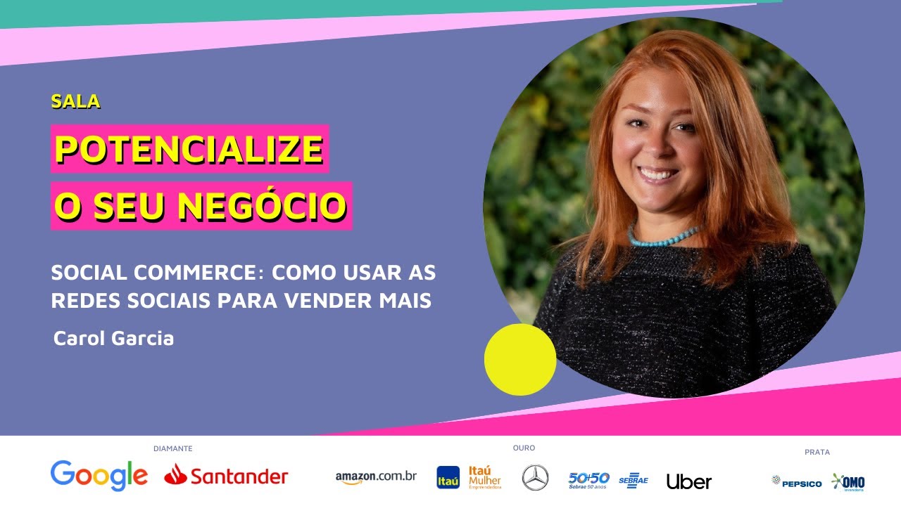 Social commerce: como usar as redes sociais para vender mais - com Carol Garcia - YouTube