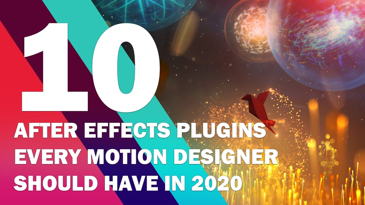 Top 10 After Effects motion graphics plug ins in 2020 - YouTube