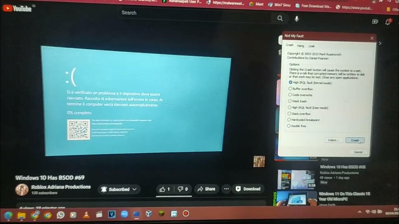 Windows 11 HAS BSOD - YouTube