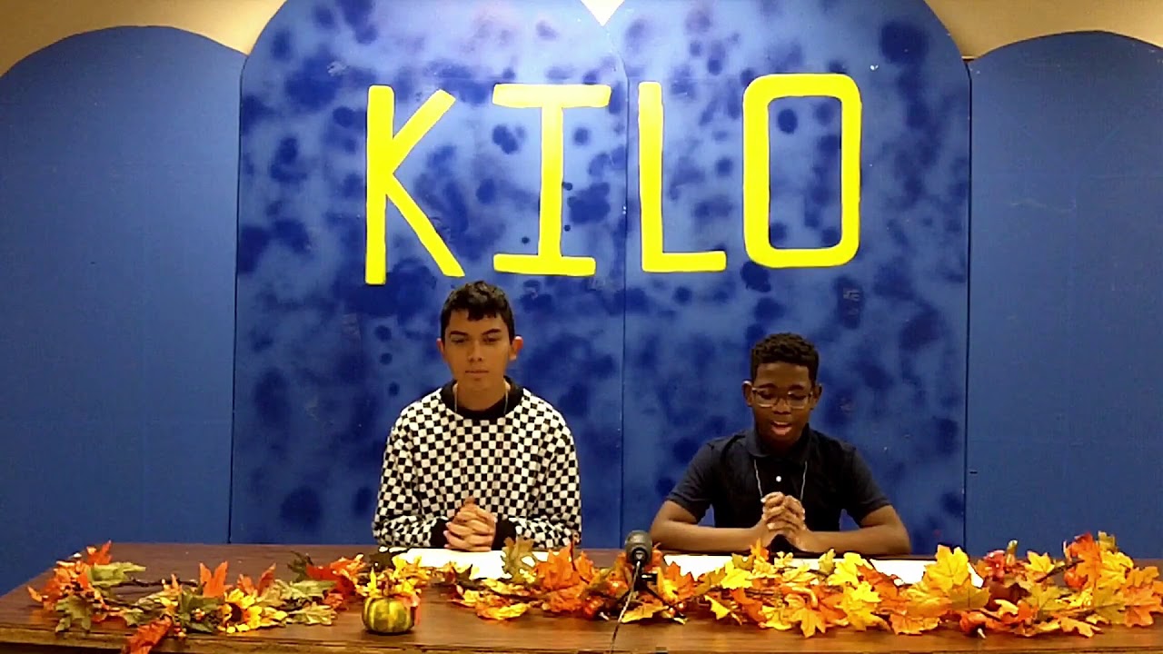 Killough's Morning Announcements for November 14th, 2019 - YouTube