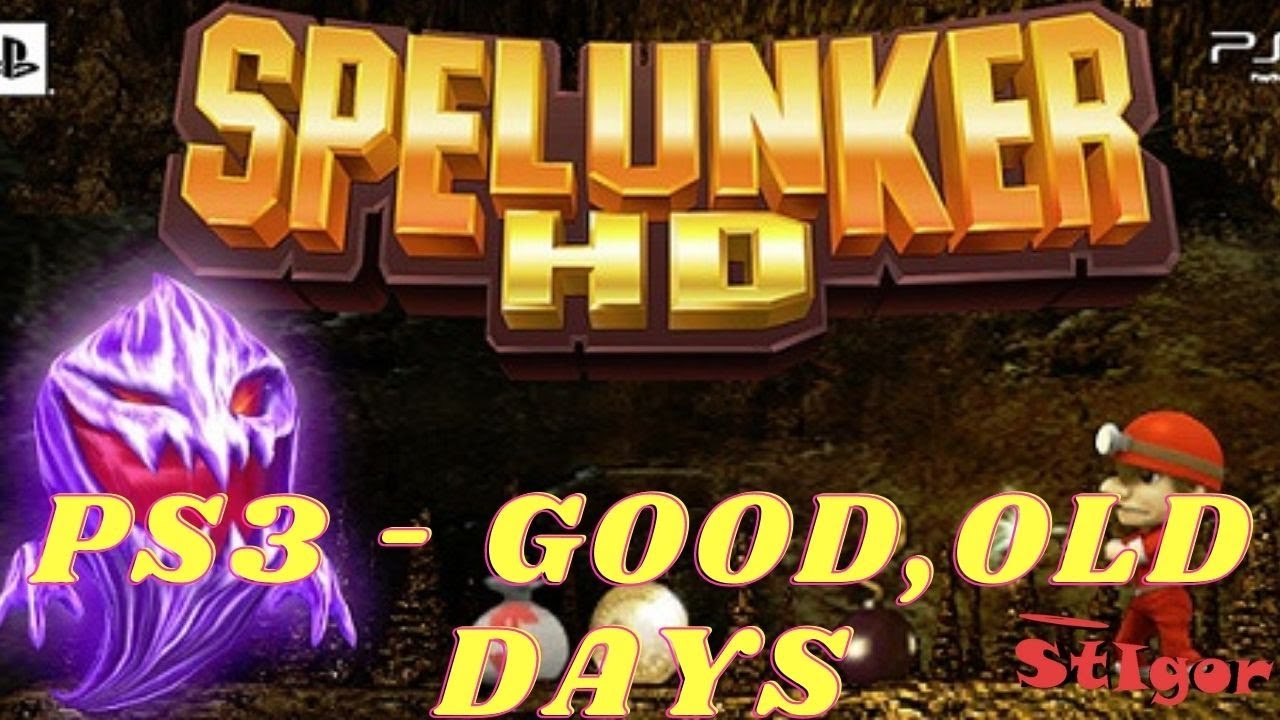 🔴LIVE - SPELUNKER HD (PS3) - Good old days! - YouTube