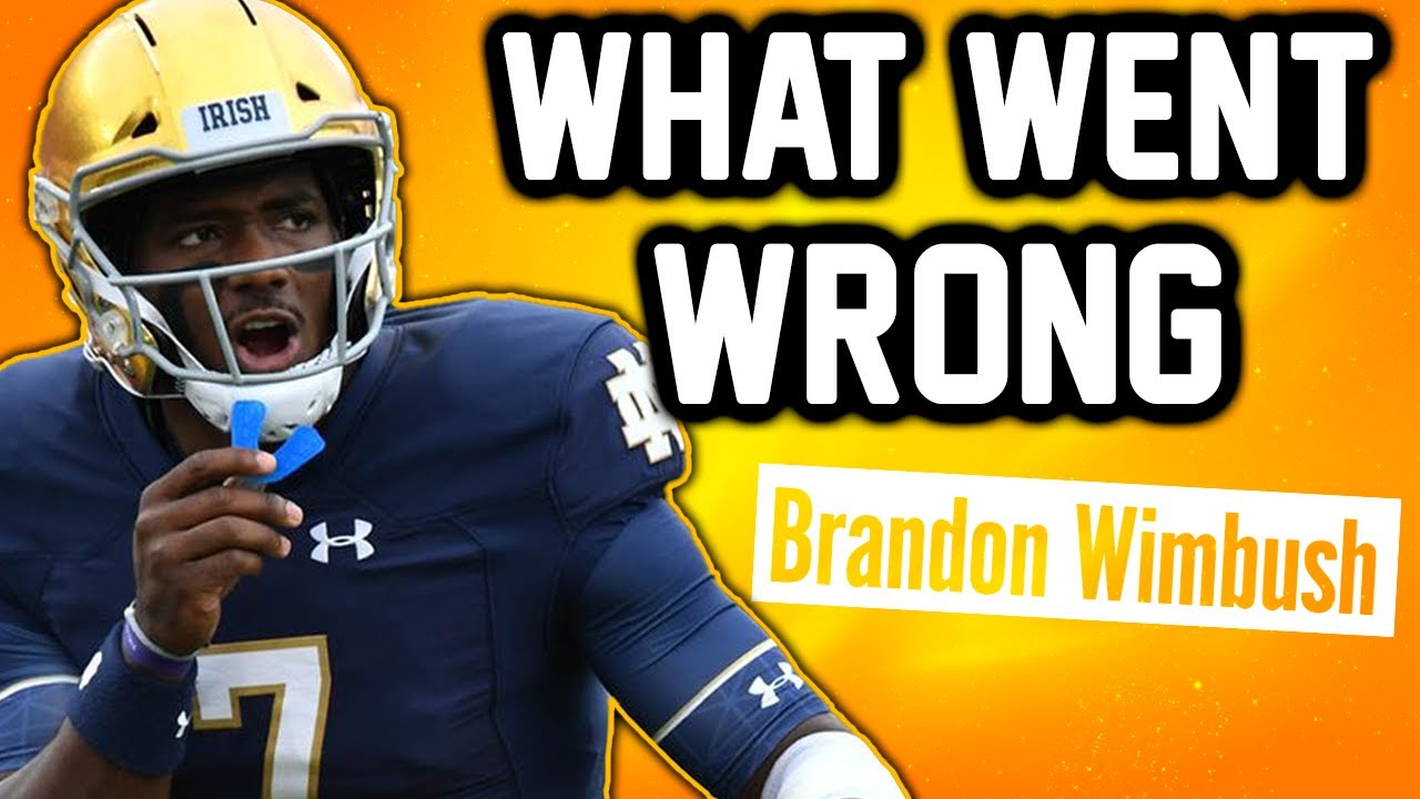 He Was THE NEXT SUPERSTAR Notre Dame QB (What Happened to Brandon ...