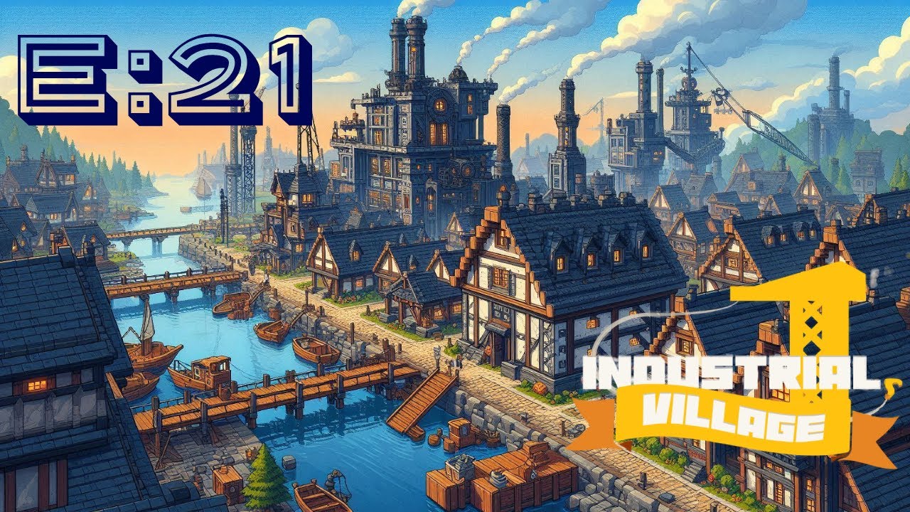 Modded Minecraft : Industrial Village : E21 - YouTube