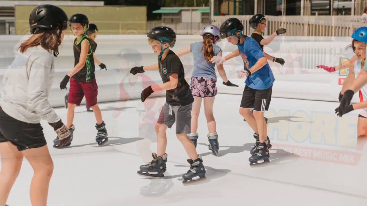 Summer Ice Skating at Waitoki School - YouTube