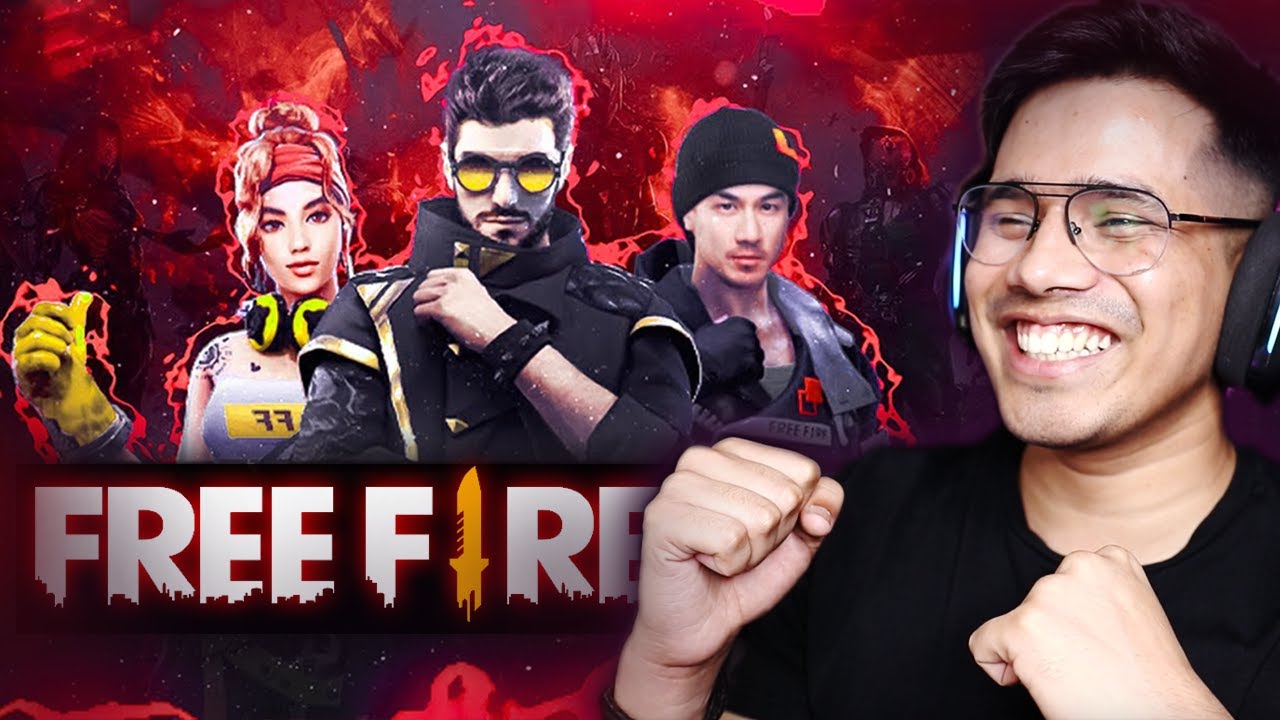 Playing FREEFIRE For The First Time With My Friends 😍 - YouTube