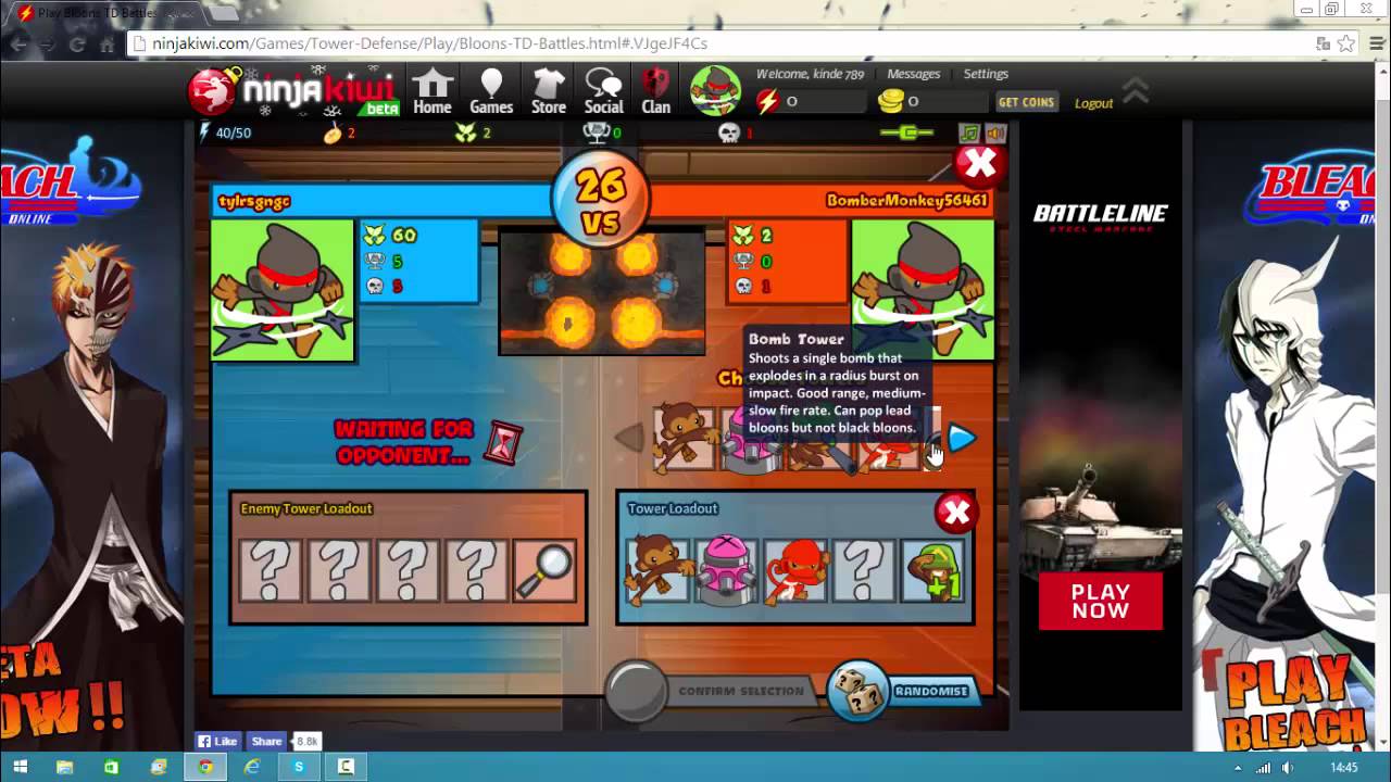 Zagramy w: Bloons TD Battles Multiplayer#1 - YouTube