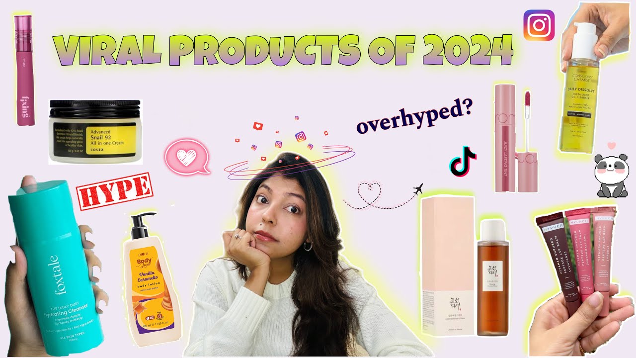 Trying all *VIRAL* hyped products of 2024 | Are these worth it?? # ...