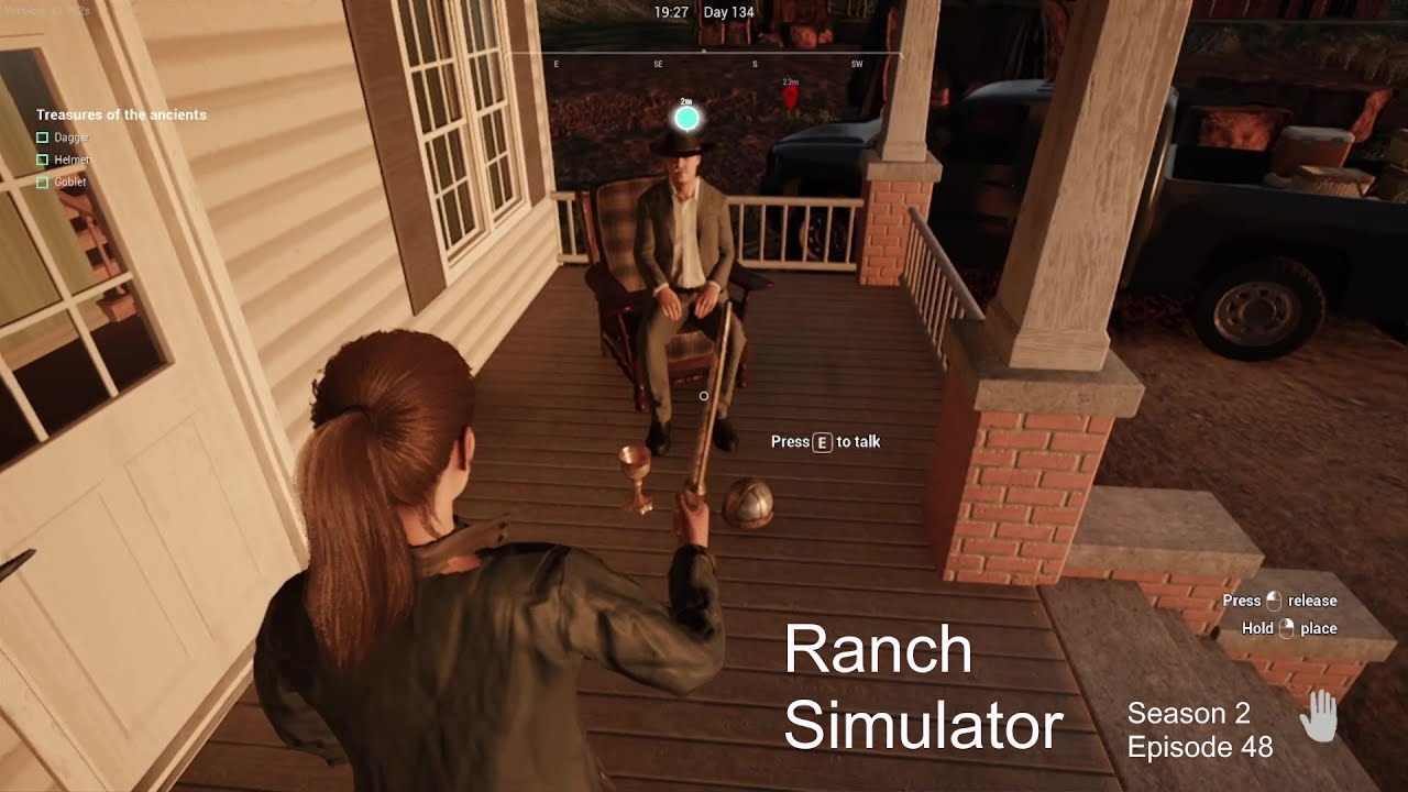 Ranch Simulator | Found The Dagger And The Helmet | Season 2 Episode 48 ...