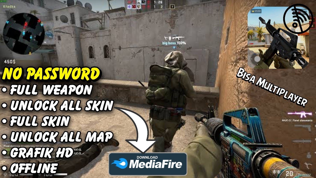 Download Counter Terrorist Strike Android Mod Apk Terbaru 2022 - No ...