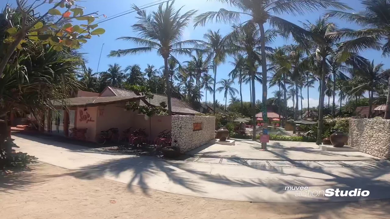 Pink Coco beach club, Gili Air - YouTube