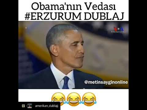 Erzurum dublaj Obama