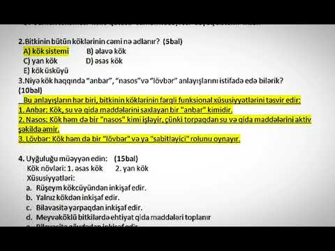 7 ci sinif biologiya ksq 2 (yeni dərslik) #exam #education #popular #keşfet #ksq #shortsviral #maths