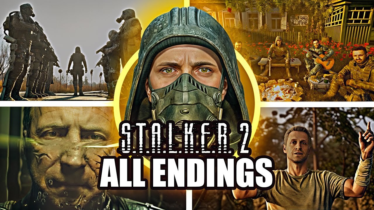 STALKER 2 Heart of Chornobyl - All Endings 4/4 (Showcase) - YouTube