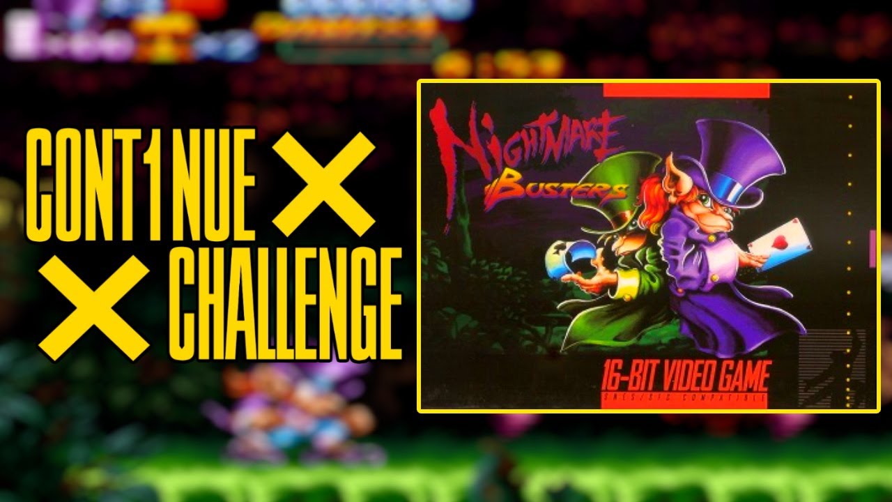 Ein SNES Spiel aus dem Jahr 2013. NIGHTMARE BUSTERS (SNES) | Cont1nue ...