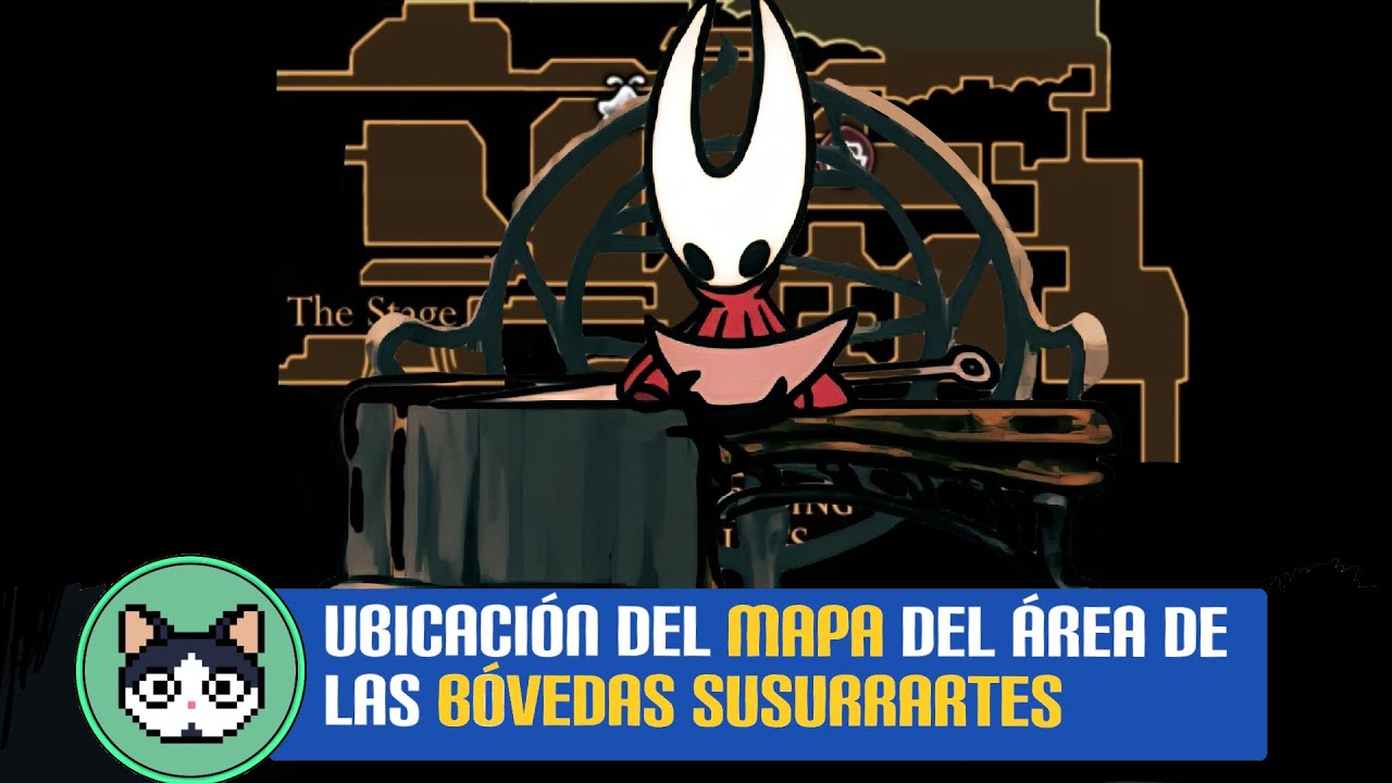 Ubicacion de mapa del area de las bovedas susurrantes hollow knight ...