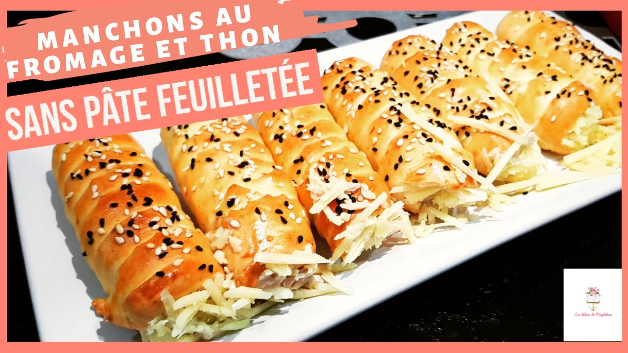 MANCHONS AU FROMAGE ET THON - YouTube