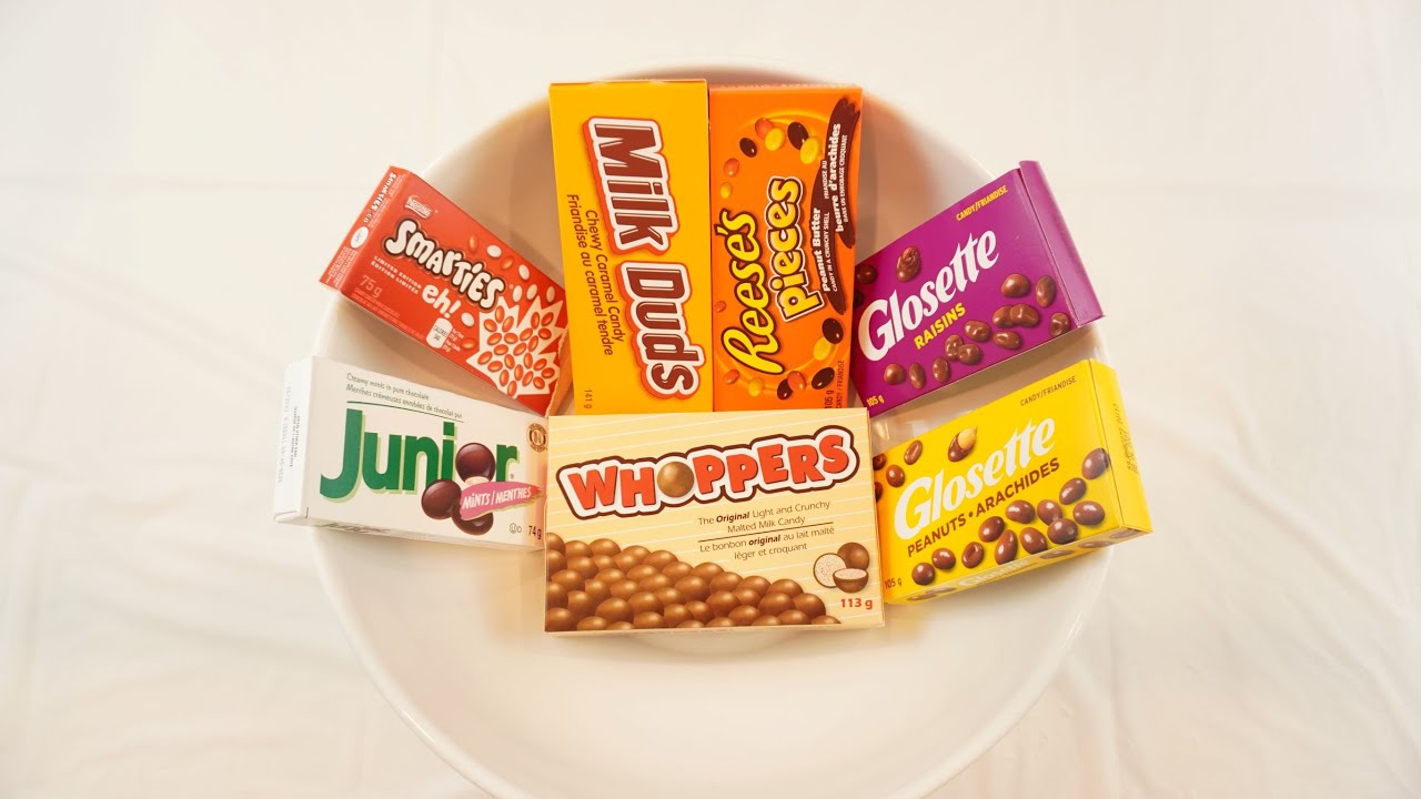 Unboxing Dollar Store Chocolate Candy MilkDuds Smarties Reeses ...
