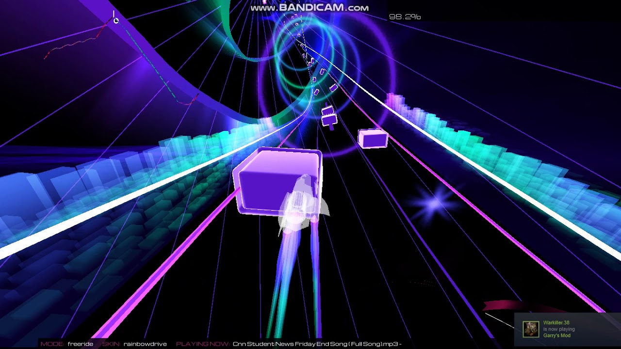 Audiosurf 2: Cnn 10 Friday Song - YouTube