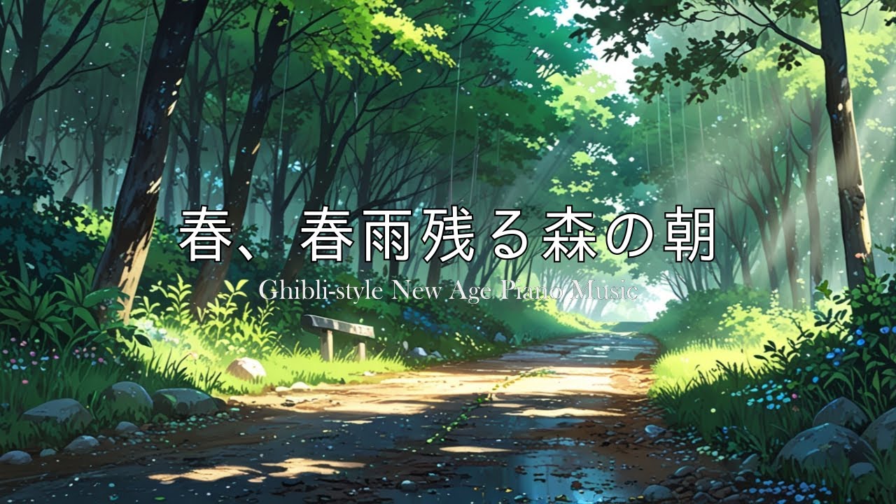 🍂 Piano in Nature | Warm Spring Piano Music | Focus Enhancement/Calming ...