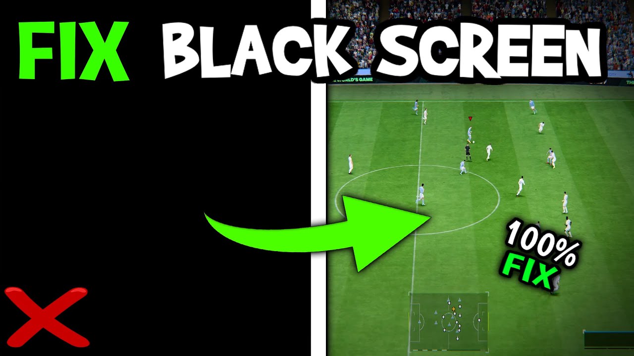 How To Fix Black Screen in EA FC24(Easy Steps) - YouTube