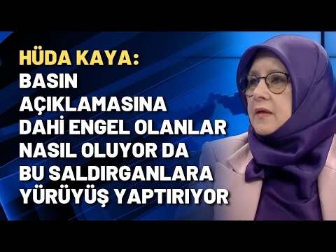 Hüda Kaya: Basın açıklamasına dahi engel olanlar nasıl oluyor da bu saldırganlara yürüyüş yaptırıyor