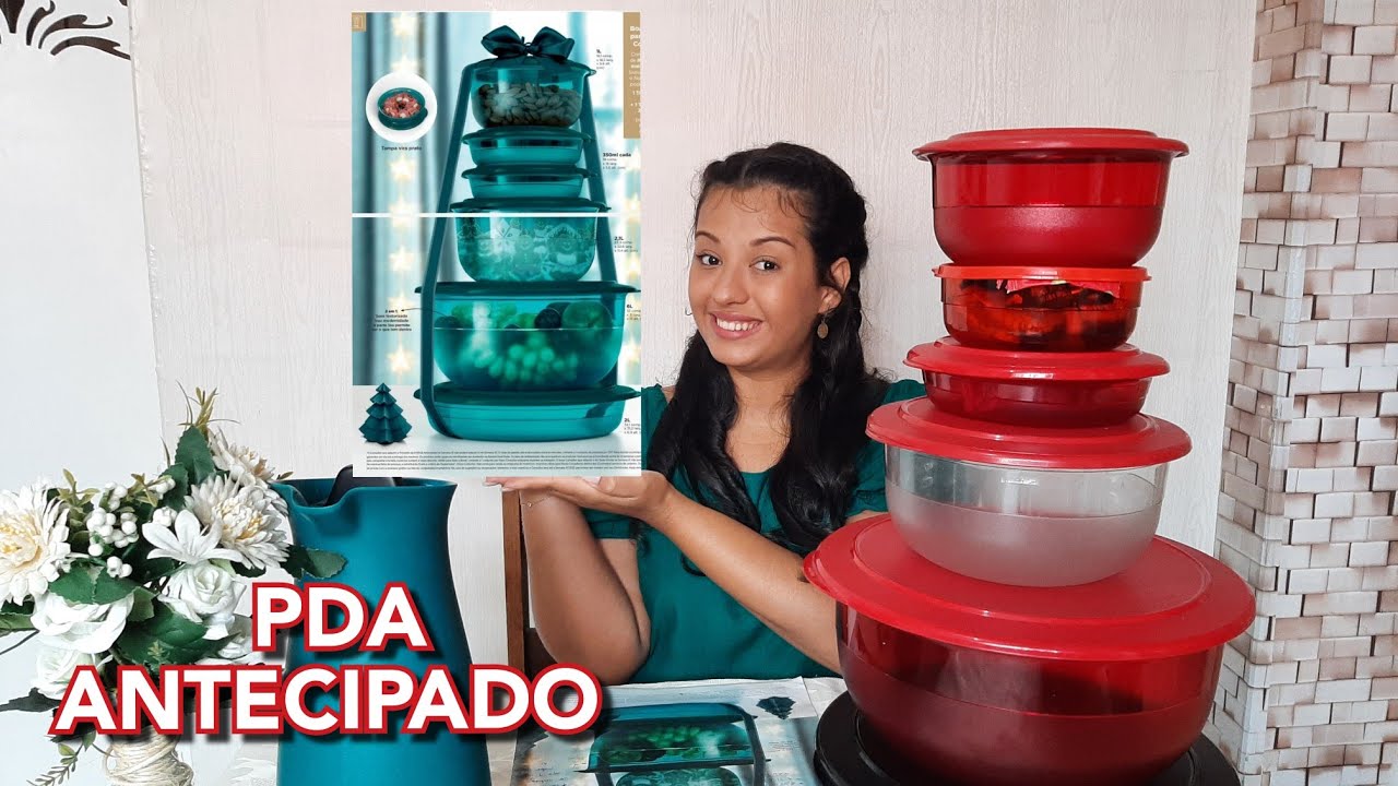 PDA ANTECIPADO VITRINE 11/2022 | TIGELAS CRISTAL | COMO CONQUISTAR | Evellin Tupperware - YouTube