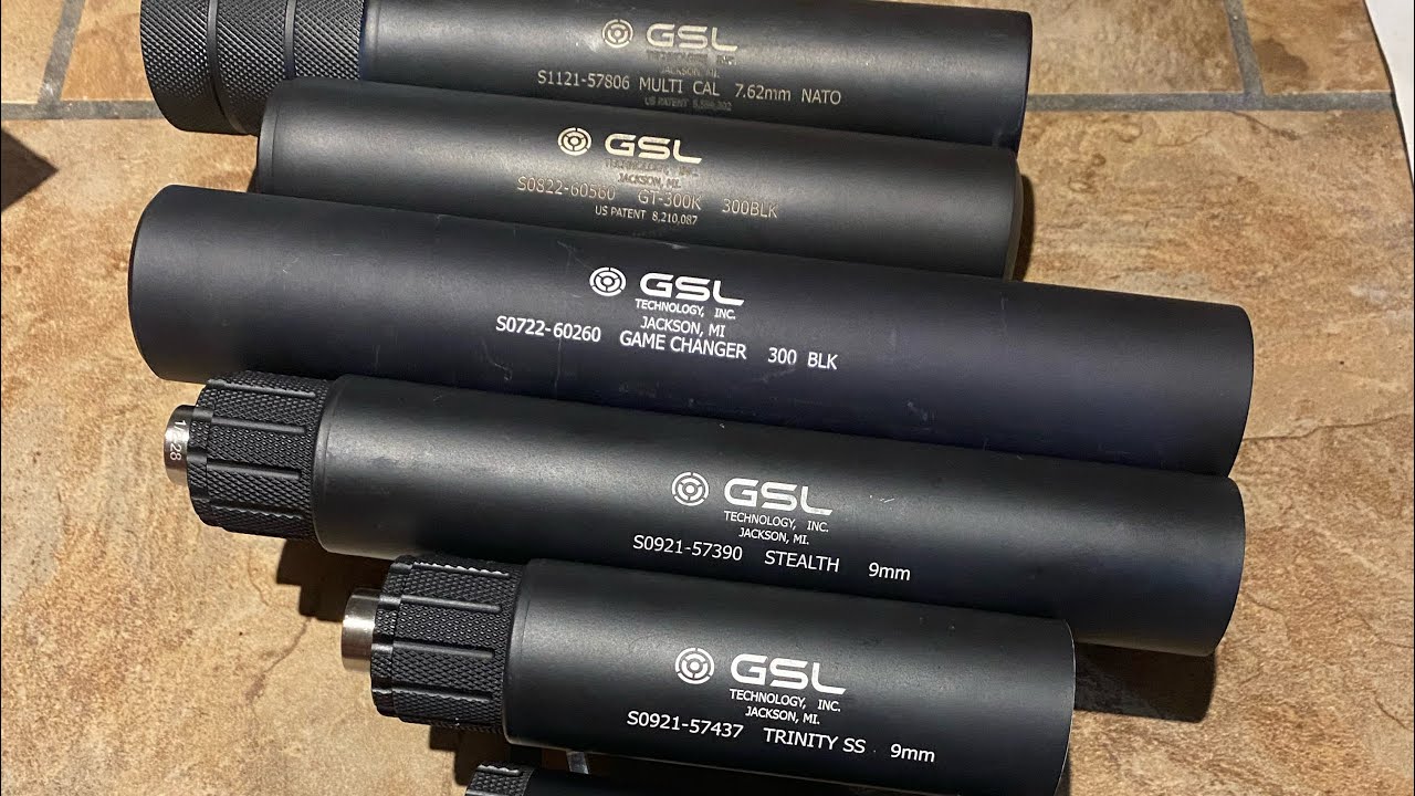 Testing 9 different suppressors on .300 BO - YouTube
