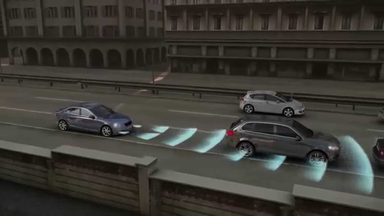 Les radars anticollision à l'essai sur Auto Plus - YouTube