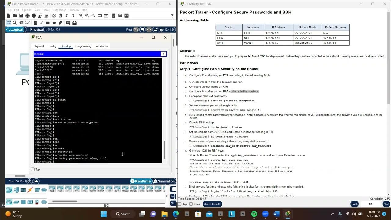 Understand and Configure Secure Passwords and SSH - YouTube