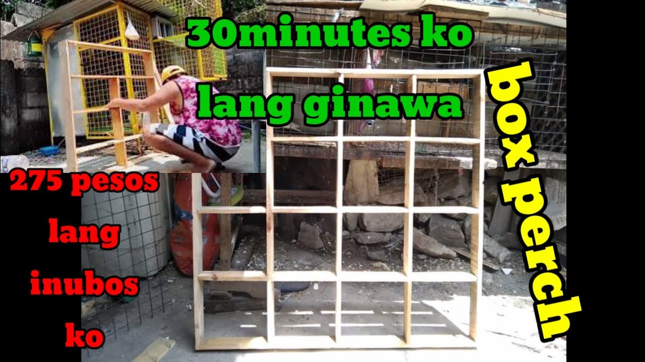 275PESOS,BOX PERCH IN 30MINUTES LANG GINAWA - YouTube