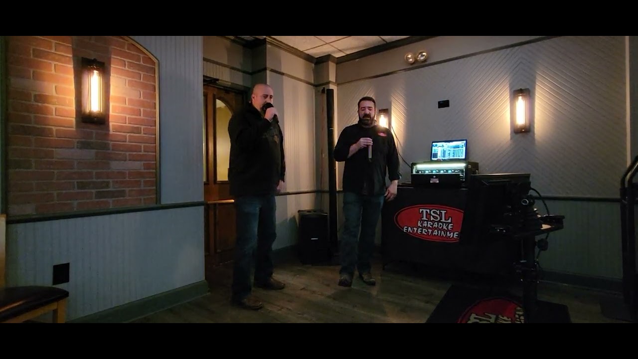 Jason & Scott singing I'll Go To My Grave Loving You by The Statler ...