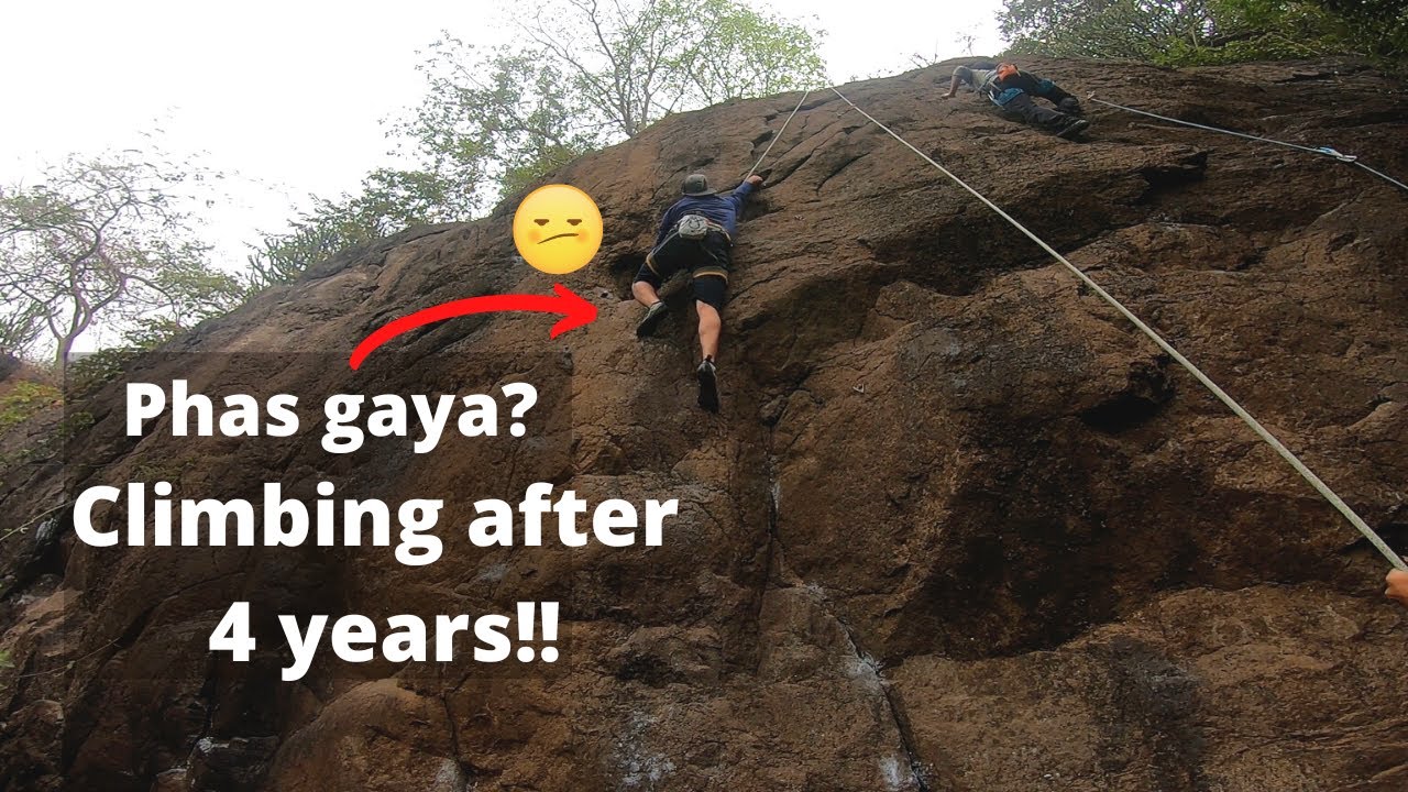 GoPro: Rock Climbing in Mumbai || climbing after 4 years !! - YouTube