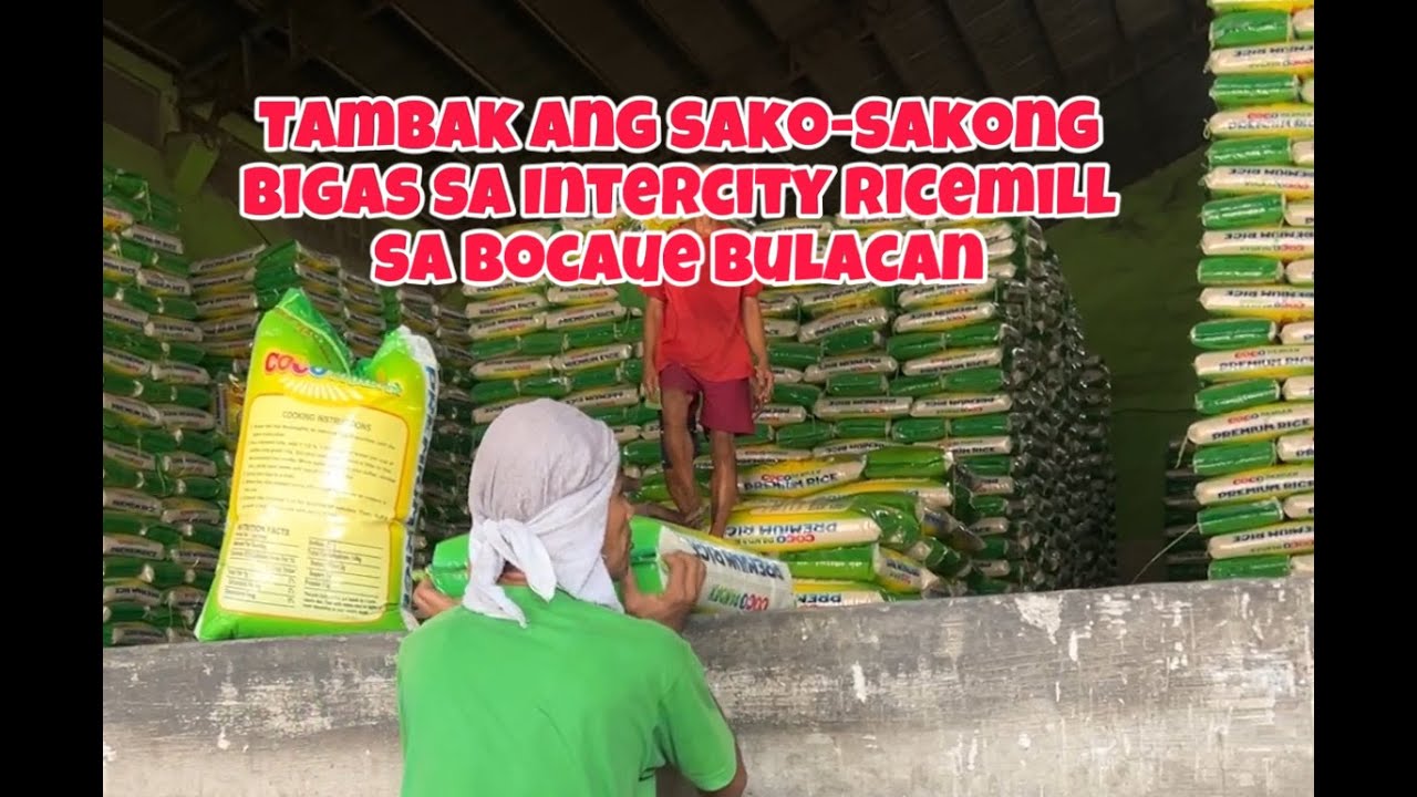 Dating OFW: sako-sakong bigas sa Intercity Ricemill sa Bocaue Bulacan ...