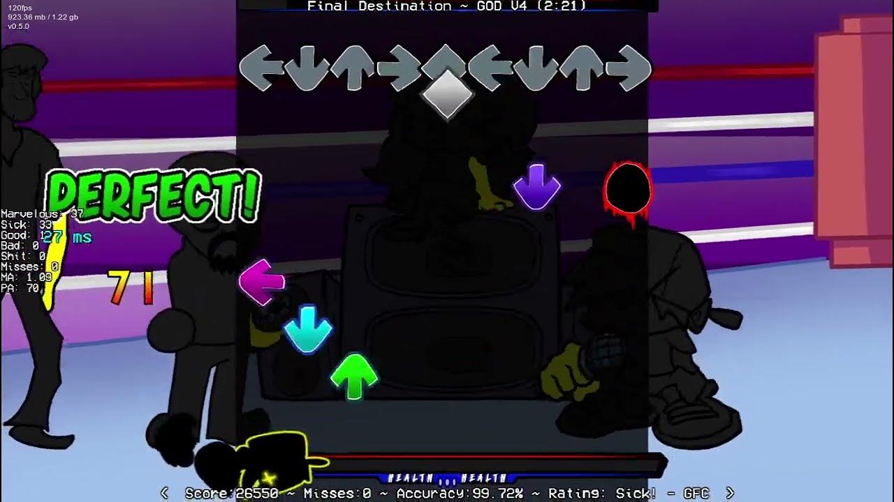 [FNF] Final Destination God Mode v4 Clear - Shaggy x Matt Deluxe v3 - YouTube