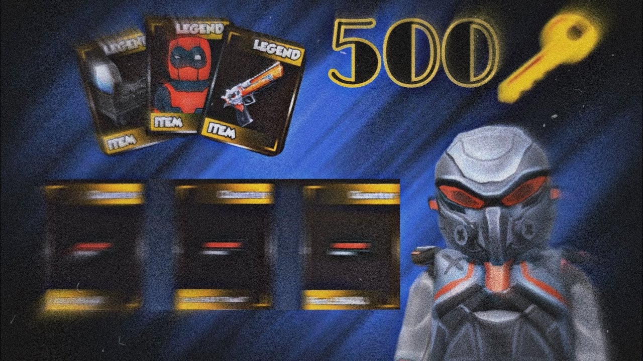 500 keys legendary kit opening!! - YouTube
