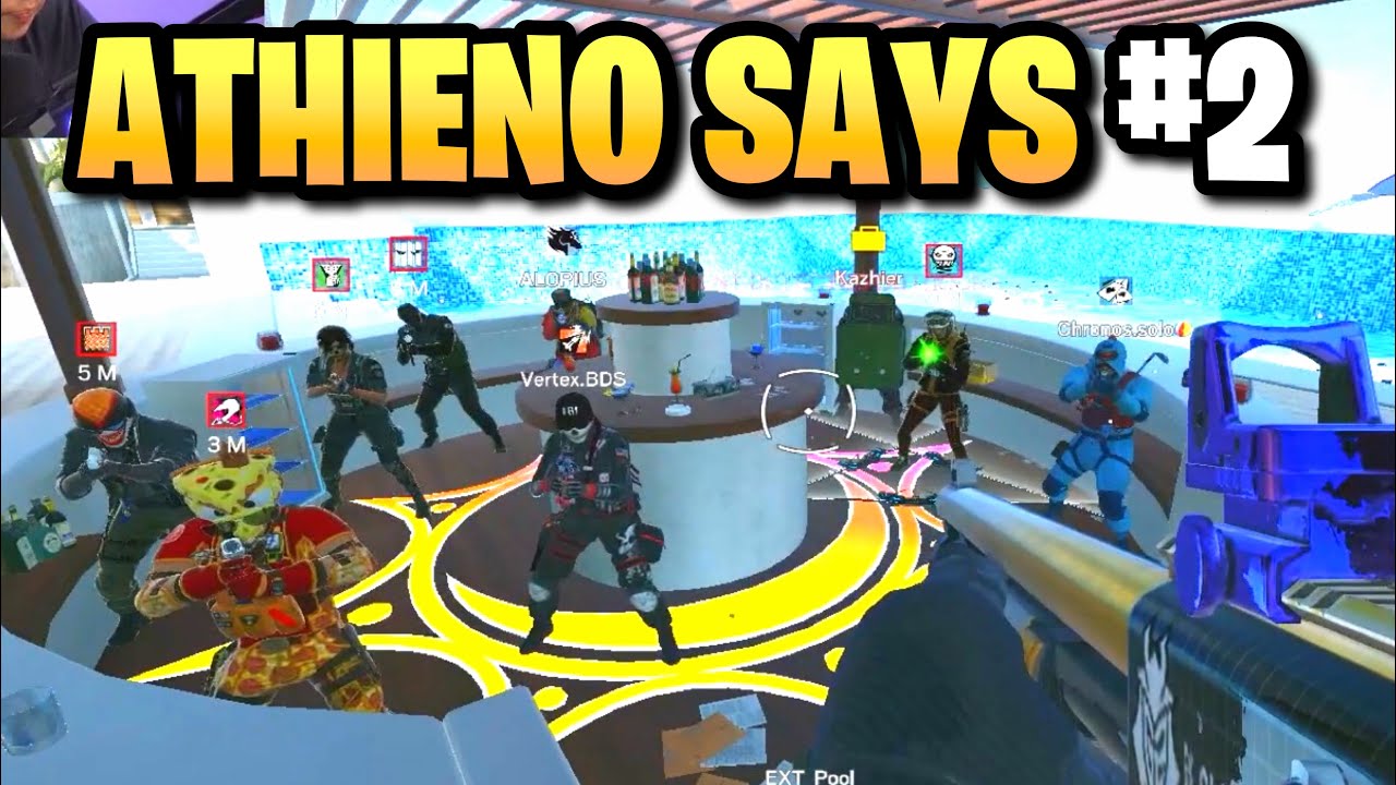 Athieno Says #2 - Rainbow Six Siege - YouTube